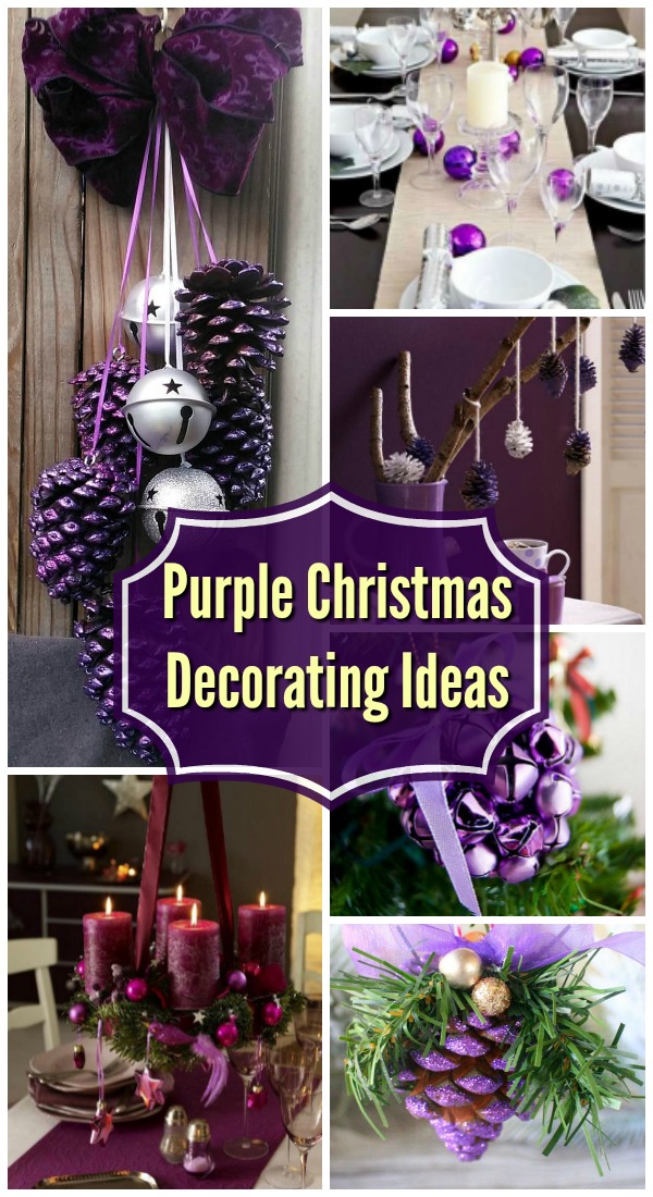 35 Breathtaking Purple Christmas Decorations Ideas All About Christmas