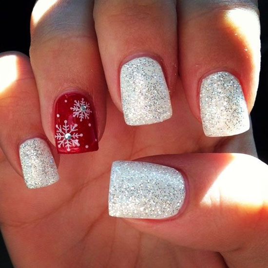 Simple Christmas Nail Art Designs All About Christmas Simple Christmas Nail Art Designs All About Christmas